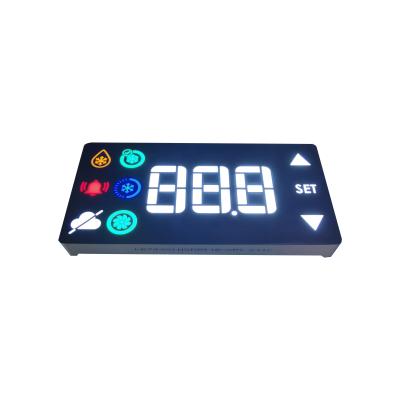 China 3 Digit Seven Segment LED Display Common Anode Touch Button 17.7mm Height for sale