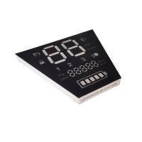 China 120mcd LED Seven Segment Display 80mW Tri For Electric Motorcycle Vehicle for sale