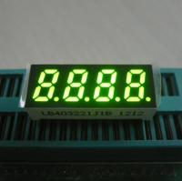 China 0.32 Inch Green Four Digit 7 Segment Led Display Temperature Humidity Indicator for sale