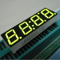 China Red Yellow 4 Digit 7 Segment LED Display  For Timer Clock 500mm for sale