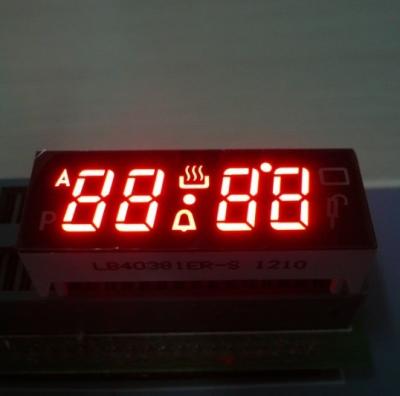 China Digital Red 4-Digit Seven Segment LED Display Common Anode 6.2mm to 500mm for Fuel Gauge Automotive Dashboard for sale