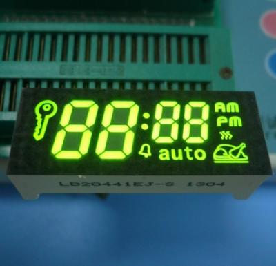 China Green 7 Segment LED Display Common Cathode 41.1x16x11.8mm for Timer Control with RoHS Compliance for sale