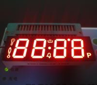 China Custom 4-Digit 7-Segment LED Display E5819ER-1S for Oven Timer Control - 14.2mm Height, 120°C Rating for sale
