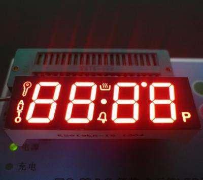China Custom 4-Digit 7-Segment LED Display E5819ER-1S for Oven Timer Control - 14.2mm Height, 120°C Rating for sale