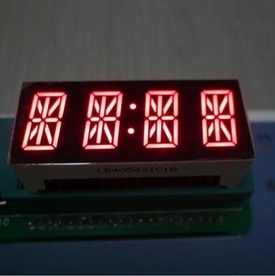 China 4-Digit 7-Segment Alphanumeric LED Display 0.54