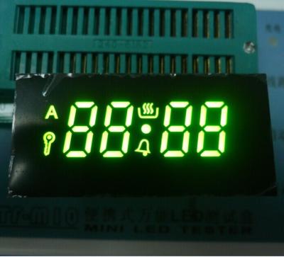 China 0.41 Inch Green Seven Segment LED Display 10.7mm Height SMD Type for Oven Timer Control +120°C for sale