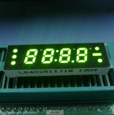 China High Luminous 0.25 Inch 4 Digit Seven Segment LED Display Common Anode - 6.20mm Height 36mm Package for sale