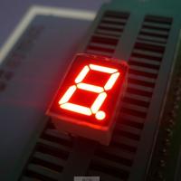 China High brightness ultra red 0.39 lnch Single Digit 7 Segment Led Display common cathode for instrument panel for sale