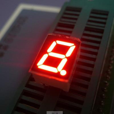China High brightness ultra red 0.39 lnch Single Digit 7 Segment Led Display common cathode for instrument panel for sale