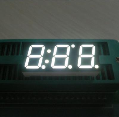 China 10mm Large Triple Digit Seven Segment Black Face Led Display for sale