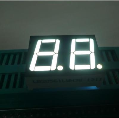China Long Lifetime Ultra White 2 Digit 7 Segment Led Displays  For Home Applications for sale