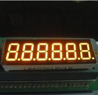 China Electronic Scales 6 Digit  7 Segment LED Display 0.36 Inch Ultra Bright Amber for sale