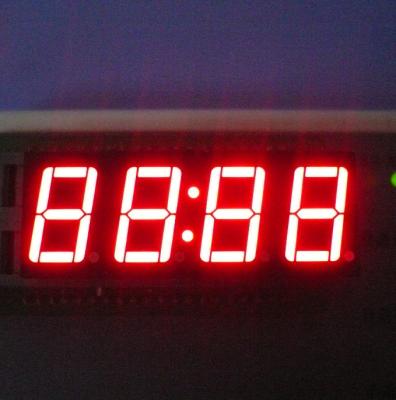 China 4-Digit 7-Segment LED Display 14.2mm Height 50.3x19x8mm Instrument Panel Component for sale