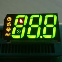 China 0.67 inch 3 Digit Seven Segment Display Common Anode Green Yellow Red for sale