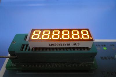 China 7 Segment LED Display 0.36 inch Ultra Bright Amber for Electronic Scales for sale