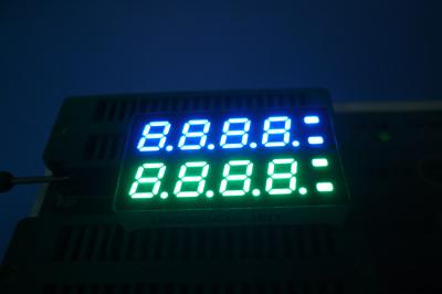 China 7mm 8 Digit 7 Segment Led Display OEM ultra white pure green Color for sale