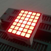 China Ultra Red 5x7 Dot Matrix LED Display 22x30x10mm for Lift Position Indicators for sale