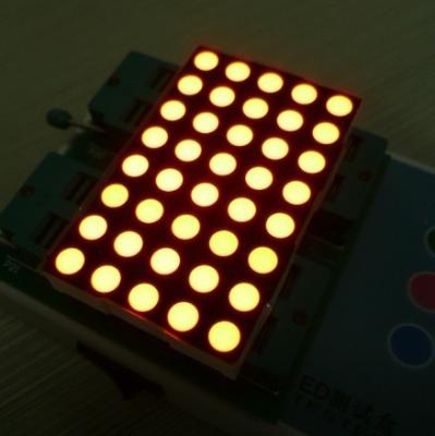 China Environmental 8x5 Dot Matrix LED Display with 17.8mm to 106.5mm Character Height and Multiple Color Options for sale