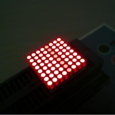 China Custom 8x8 Dot Matrix LED Display for Video Boards - 17.8mm to 106.5mm Character Height, Multiple Colors for sale