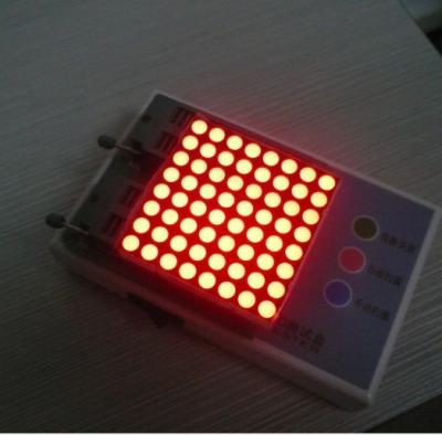 China 8x8 Dot Matrix LED Display - 17.8mm to 106.5mm Character Height, High Brightness for Advertising & Information Boards for sale