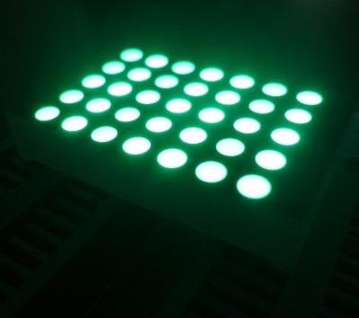 China 5×7 LED Matrix Display for Advertising - 17.8mm to 106.5mm Character Height - Red/Green/Blue/White Colors for sale