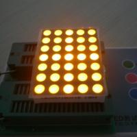 China Ultra Blue 5x7 Dot Matrix LED Display 38.1x53.34mm for Elevator Floor Indicators 120-140mcd for sale
