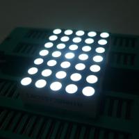 China 5x7 Dot Matrix LED Display 0.7 Inch 120-140mcd 3.0-3.6V Moving Sign Screen for Digital Indicators for sale