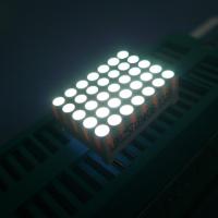 China 5x7 Dot Matrix LED Display 0.7 Inch 120-140mcd 3.0-3.6V Moving Sign Screen for Digital Indicators for sale