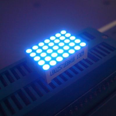 China 0.7 Inch 5x7 Dot Matrix LED Display - 3.0-3.6V Forward Voltage, 80-100 mcd Brightness for Fan and Lift Indicators for sale