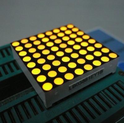 China 1.26 Inch 32x32x8mm Dot Matrix LED Display for Elevator Floor Indicators - 3mm Dots, 7 Color Options for sale
