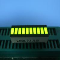 China 10 Segment LED Light Bar Ultra White 80-100mcd for Liquid Level Indicators - 25.4x10.1mm Dimensions for sale