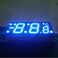 China Custom  ultra blue common anode Seven Segment Led Display Apply To Digital Temperature Controller for sale