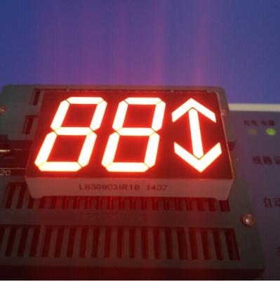 China 22.0mm Common Anode 7 Segment LED Display 0.8 Inch with 20mA Forward Current and -40℃ to +85℃ Operating Range for sale
