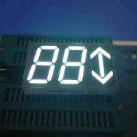 China 1.5 Inch Arrow LED Display Signs 38mm Height Ultra Red 70-80mcd for Direction Indicators for sale