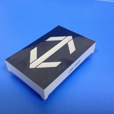 China 1.5 Inch Arrow LED Display Signs 38mm Height Ultra Red 70-80mcd for Direction Indicators for sale