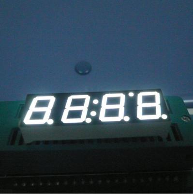 China Ultra White LED Clock Display - 0.39 Inch Common Cathode 7-Segment with 80-100 mcd Brightness for Home Appliances for sale