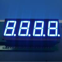 China 4 Digit 7 Segment LED Display 14.2mm Ultra White 80-100mcd for Process Indicators for sale