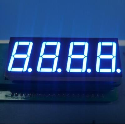 China 4 Digit 7 Segment LED Display 14.2mm Ultra White 80-100mcd for Process Indicators for sale