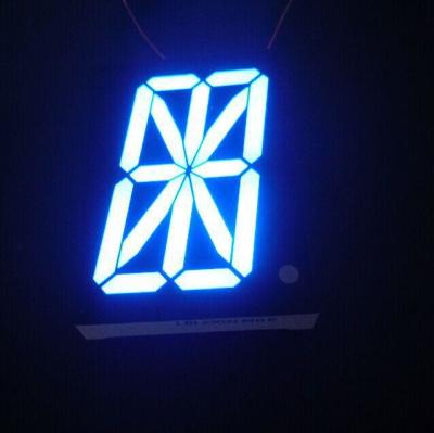 China 2.3 Inch Single Digit 16-Segment LED Display for Elevator Indicators - 56.8mm Height, 12-15mA Current for sale
