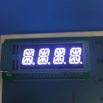 China 4 Digit 16 Segment LED Display 0.39 Inch Common Cathode 10.0mm Height 40.4x16x7mm Package for sale