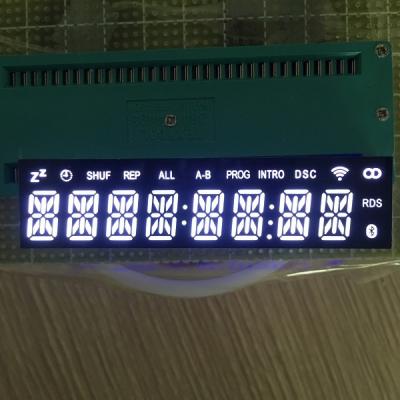 China 8-Digit 14-Segment LED Display 12mm Height 2.8-3.5V Common Cathode for Audio Equipment for sale