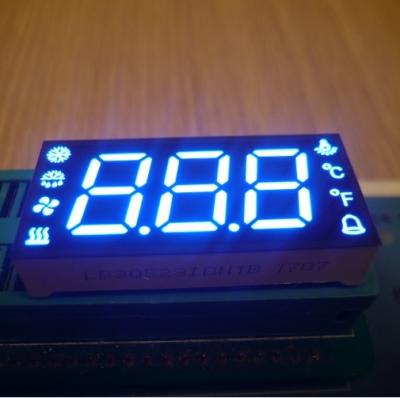 China 13.2mm Common Anode LED Display 40x19x8mm for Temperature Humidity Defrost Indicators for sale