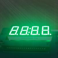 China Pure Green 4 Digit 7 Segment LED Clock Display 0.56 Inch Common Anode 14.2mm Height 2.8-3.5V for sale