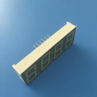 China 0.56 Inch Common Anode Digital Clock LED Display with 80-100mcd Luminous Intensity and 2.8-3.5V Operating Range for sale