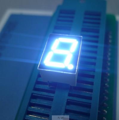 China 0.39 Inch Common Anode single digit 7 Segment Led Display Black Face For Digital Indicator for sale