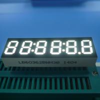 China 0.36 Inch 6-Digit 7-Segment LED Display - Common Anode, 80-100mcd Brightness, 2.8-3.5V Operating Voltage for sale