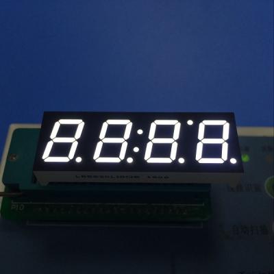 China 4 Digit 7 Segment LED Clock Display 14.2 Mm Height Common Cathode For microwave oven timer for sale