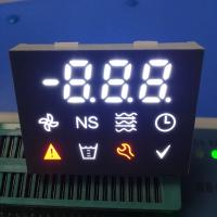 China Enhanced Background Multicolor Custom LED Display For Refrigerator 0.4 Inch for sale