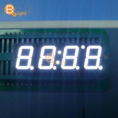 China Common Cathode 4 Digit 7 Segment LED Display Bright White 0.39inch for sale