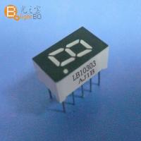 China Single Color  1 Digit 0.3inch Seven Segment Led Display For Home Appliance for sale